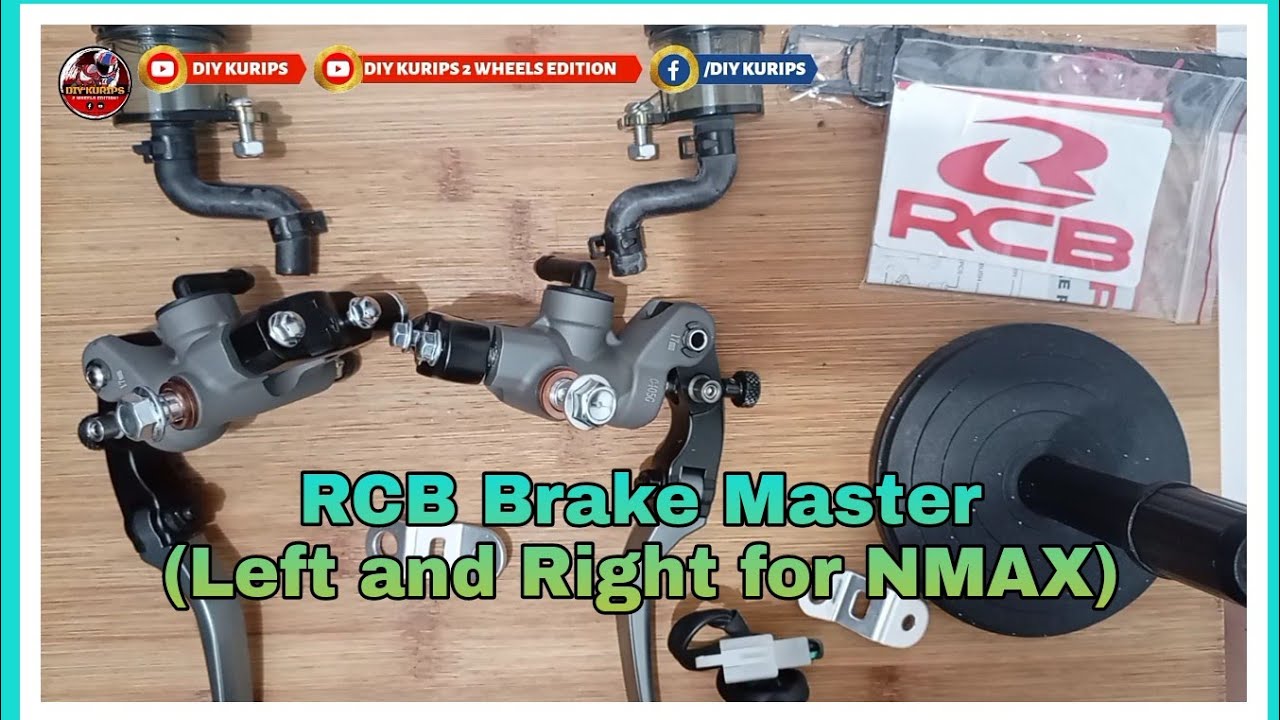 Moto Vlog 113 - RCB Forge S1 Brake Master (Left and Right for NMAX ...