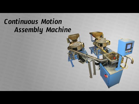 Continuous Motion Assembly Machine - YouTube