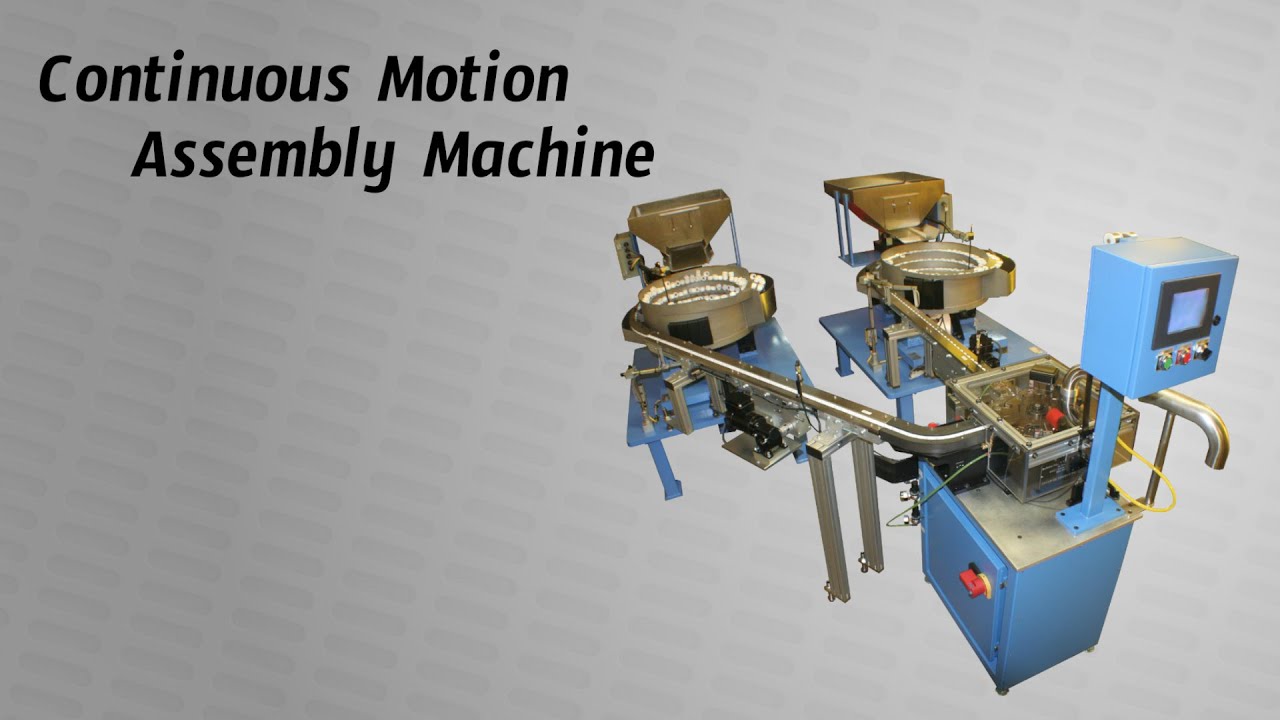Continuous Motion Assembly Machine - YouTube