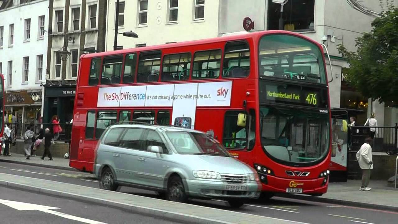 London Buses in Islington on 2nd August 2013 - YouTube