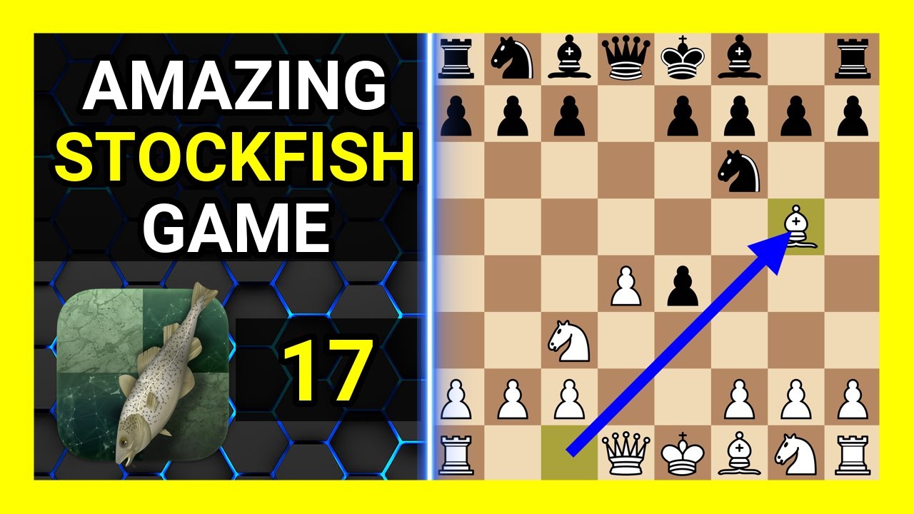 Amazing Stockfish 17 Chess Game, Blackmar-Diemer Gambit, Von Popiel ...
