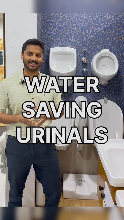 How To Save Water At Homes Urinals Bathroomdesign Bathroomrenovation