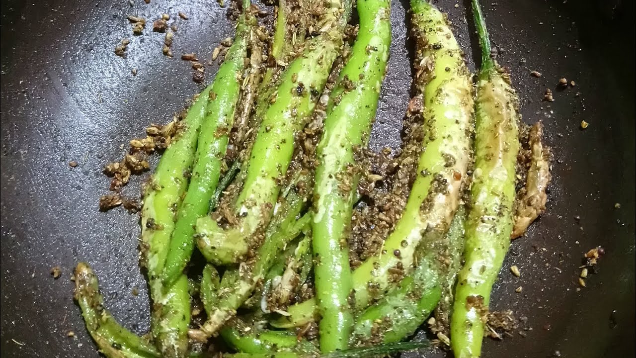 Masaledaar fry mirch😋||How to make masaledaar fry mirch🤔||#Tanvy Home ...
