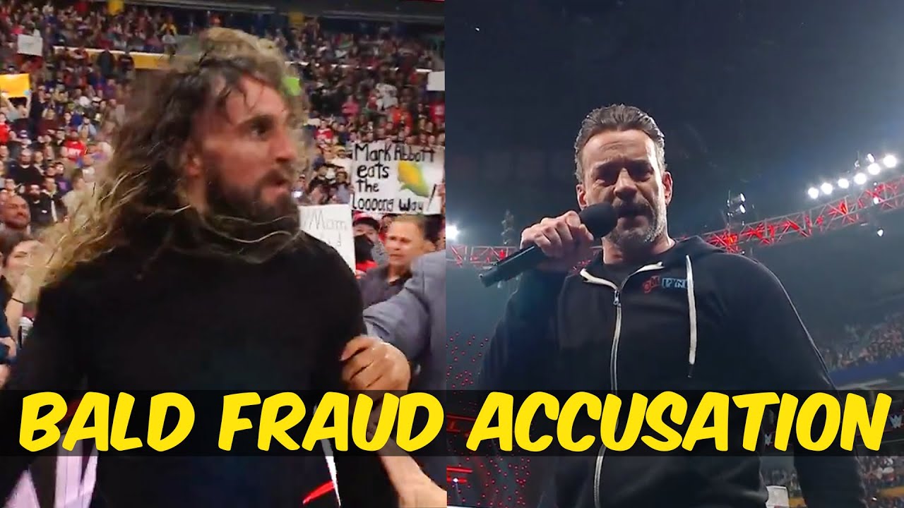 CM Punk vs. Rollins: RAW Chaos Unleashed! - YouTube