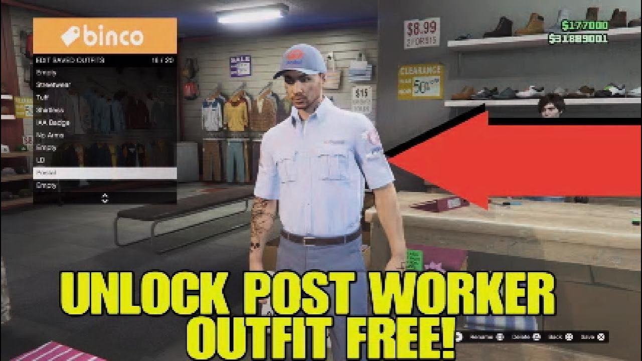 GTA 5 ONLINE- UNLOCK SECRET POSTAL WORKER OUTFIT! (LOS SANTOS DRUG WARS ...
