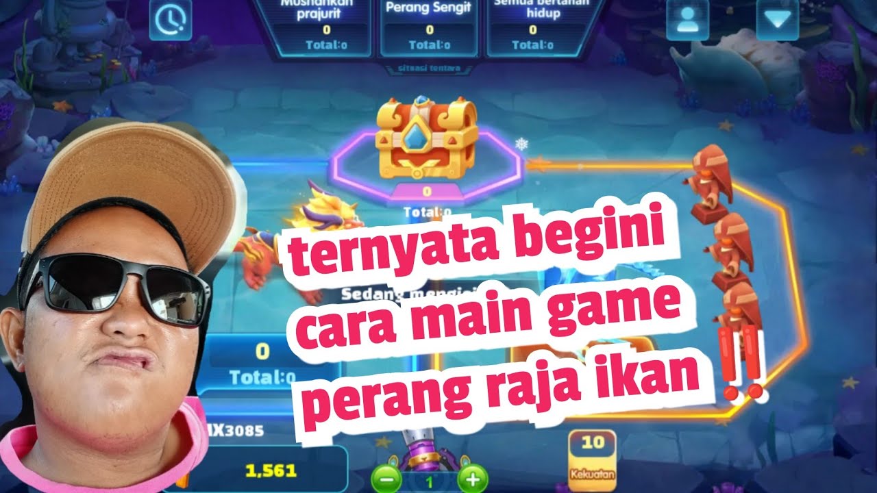Gini cara main game perang raja ikan‼️ - YouTube