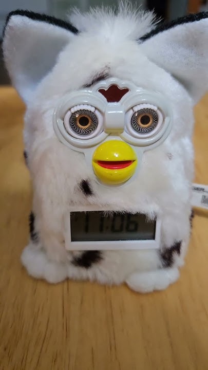 Furby Time - Talking Clip Clock - YouTube