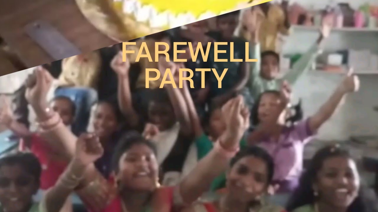 FARE WELL DAY 5TH CLASS - YouTube