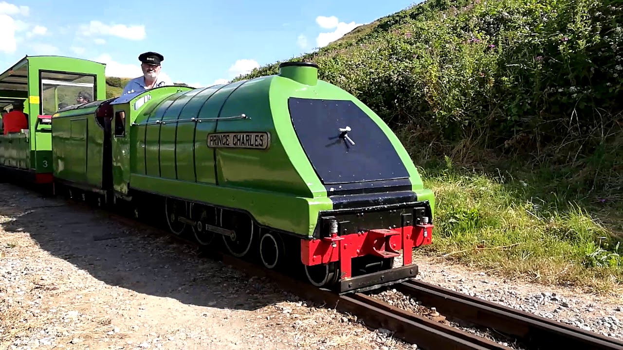 Prince Charles (3) 14/07/2018 Miniature Railway Saltburn - YouTube