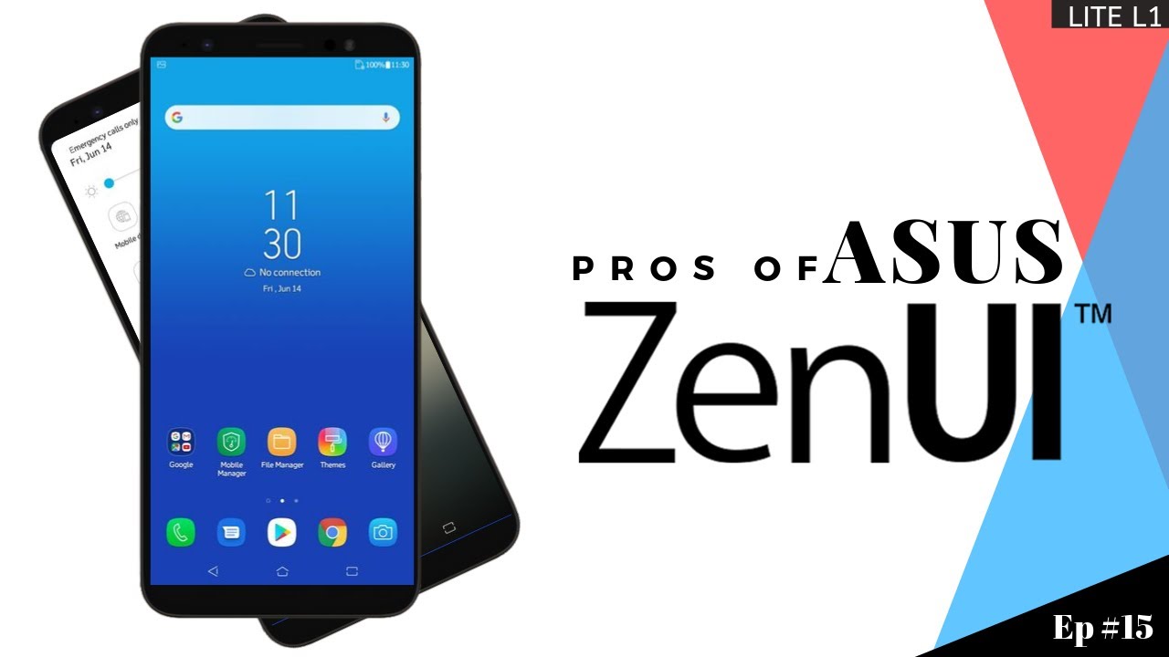 Merits/Pros of ASUS Zen UI on Zenfone Lite L1 - YouTube