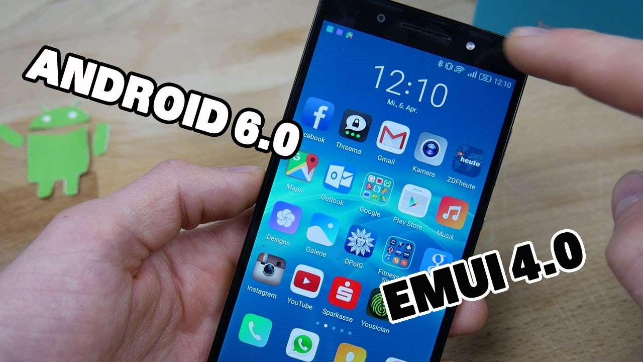 Tipps & Tricks: EMUI 4.0 auf dem Honor 7 (Android 6.0 Marshmallow) - YouTube