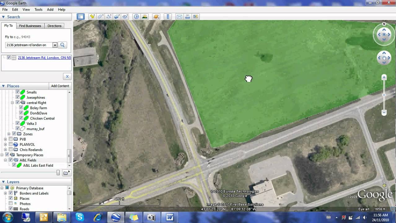 Google Earth Field Mapping - YouTube