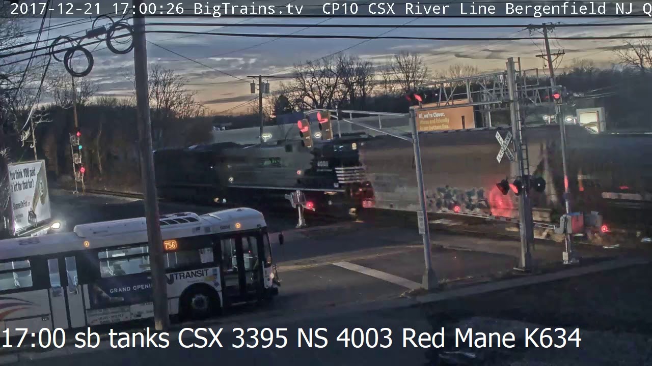BigTrains.TV Dec 21 2017 NS 4003 Red Mane K634 - YouTube