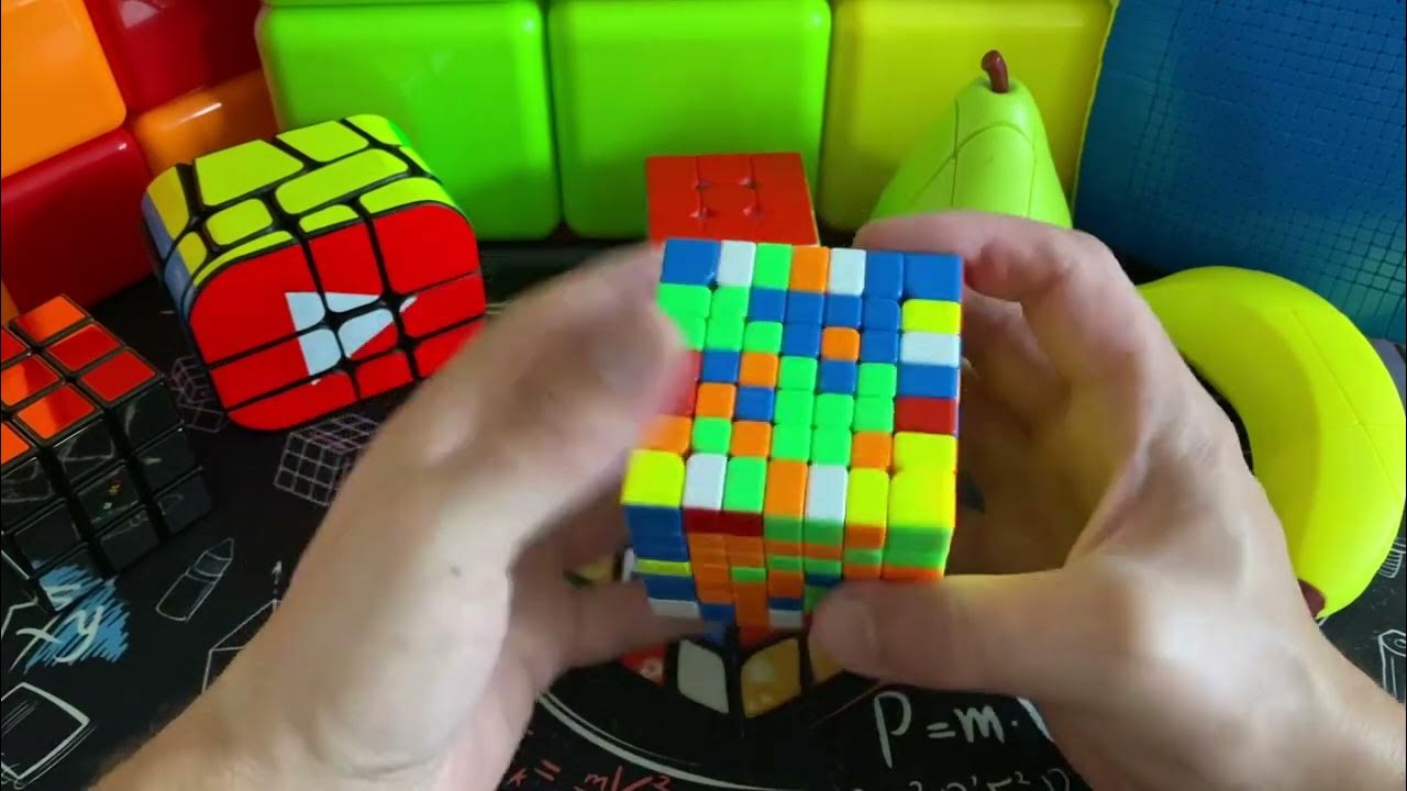 That’s how I solve Rubik’s cube 7x7 - YouTube