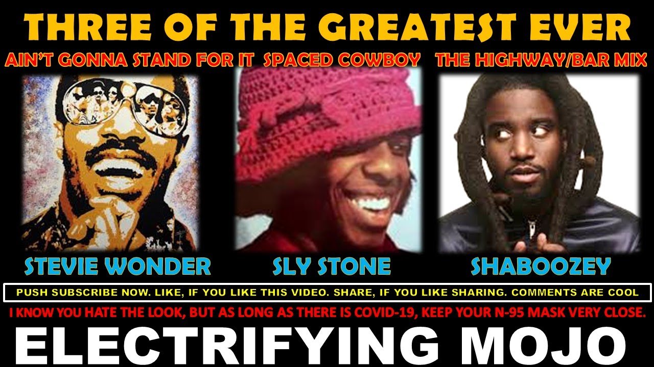 STEVIE WONDER, SLY STONE, SHABOOZEY ARE THREE OF THE GREATEST EVER ...