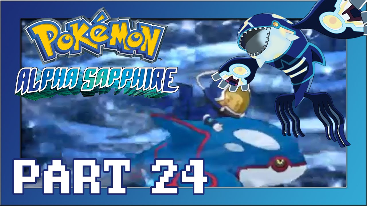 Pokemon Alpha Sapphire Walkthrough Part 24 - Primal Kyogre & 8th Gym ...