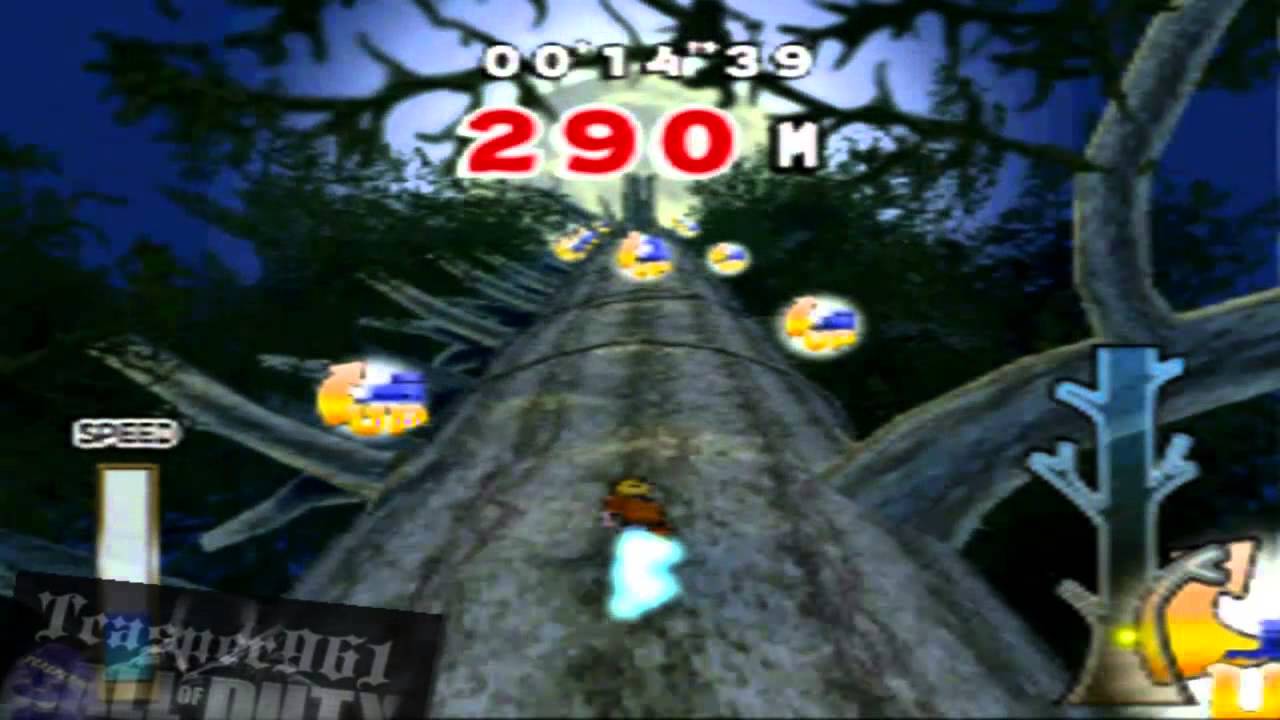 Naruto ultimate ninja 3-Minigame Tree Climbing - YouTube
