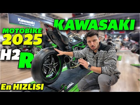 En Pahalı Ve Hızlısı Burada !! / KAWASAKİ H2R VE DİĞERLERİ  MOTOBIKE 2025