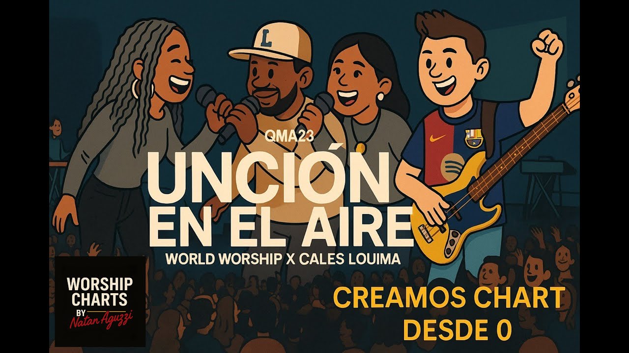 UNCIÓN EN EL AIRE de World Worship ¡Escribimos CHART desde 0! - YouTube