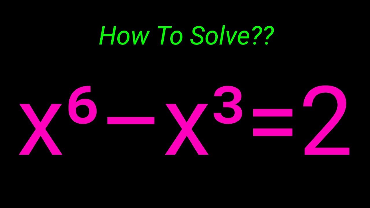 A Nice Algebra Problem Solving By Math Tutor Jakaria One ️ - YouTube