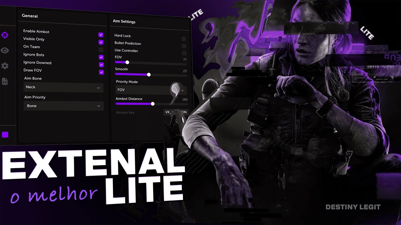 NOVO CHEAT EXTERNO COM SPOOFER E SUPORTE A CONTROLE BO6 E WARZONE #cod ...