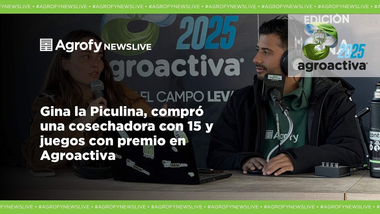 Gina la Piculina, compró una cosechadora con 15 y juegos con premio en ...