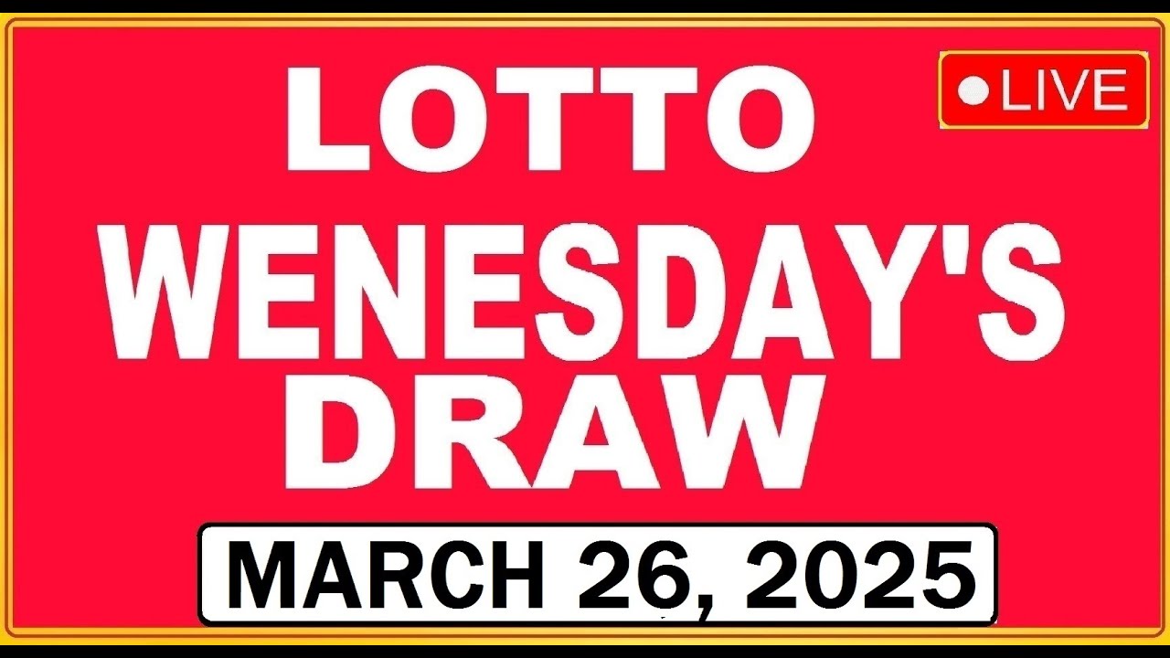 The National Lottery Lotto Live Draw Result Today - March 26, 2025 ...
