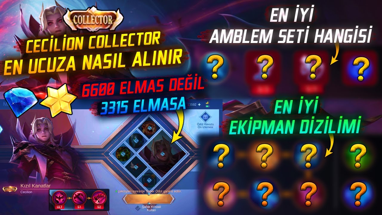Cecilion Collector En Ucuza Nasıl Alınır? En İyi Amblem Seti ve Ekipman ...