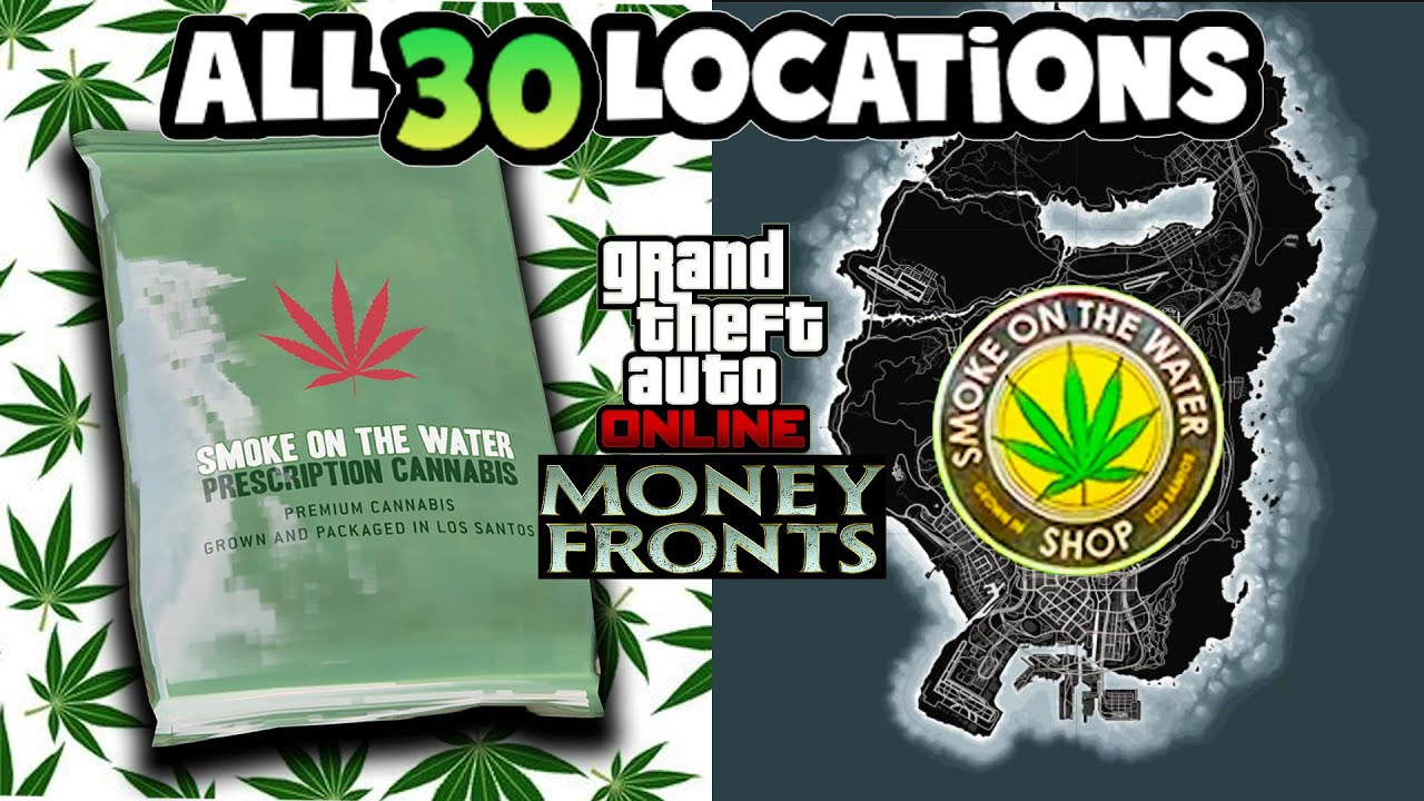 All 30 Weed Bag Locations in GTA Online! | Smoke on the Water Daily ...