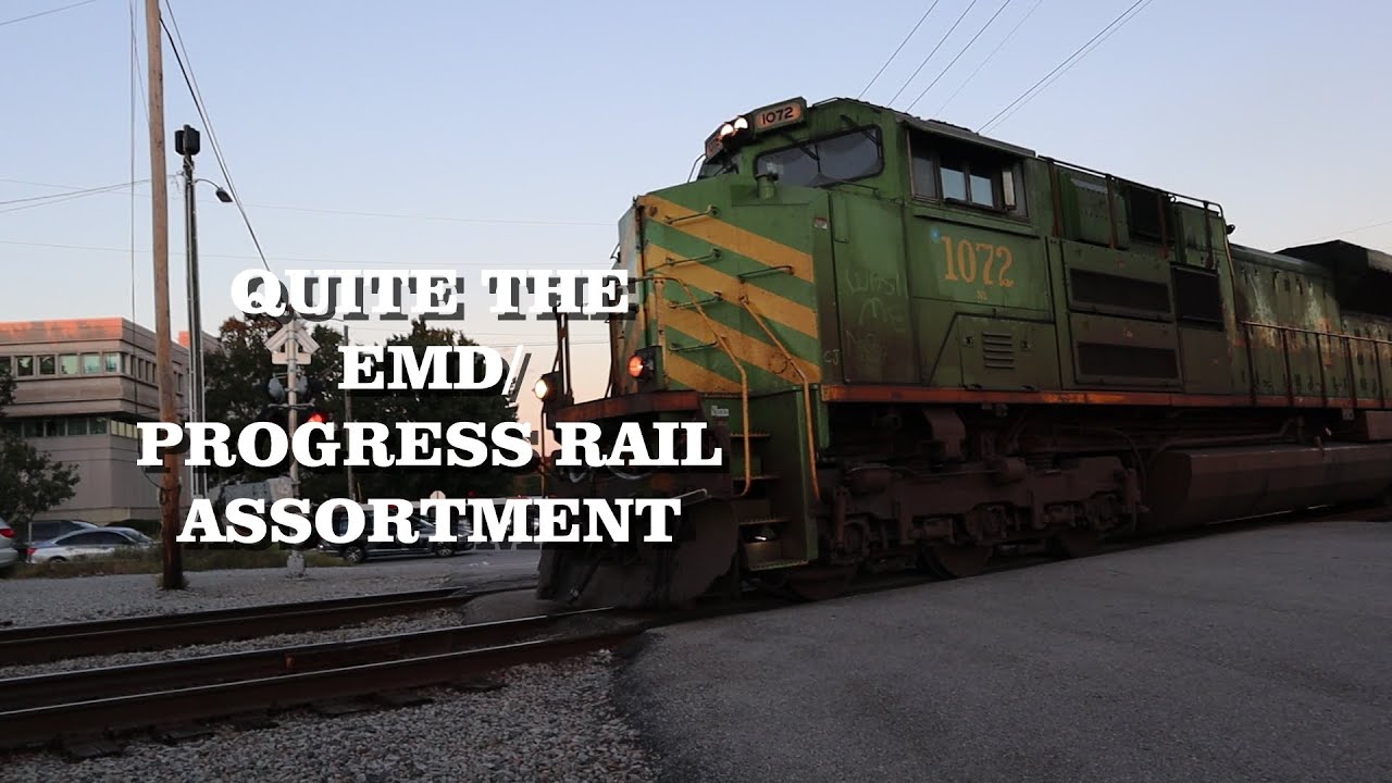 S03E191 Quite the EMD/Progress Rail Assortment - YouTube