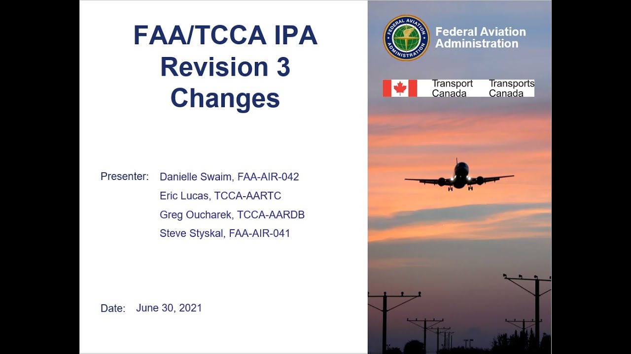 TCCA Implementation Procedures for Airworthiness Outreach Event - YouTube