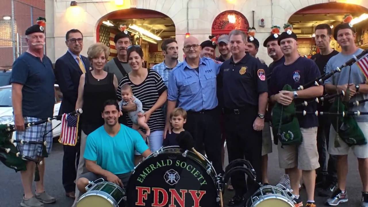 FDNY Rick Bruno's last tour - YouTube