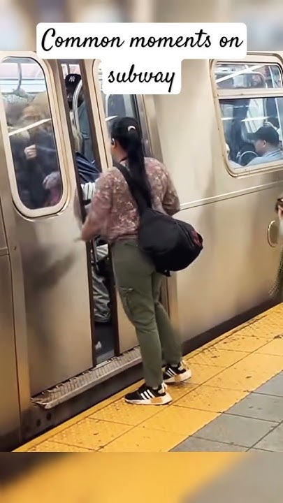 some common moments on subways - YouTube