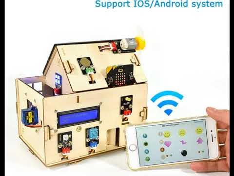 Micro:bit Lot Smart Home Kit for Python Graphic Programming STEAM Maker ...