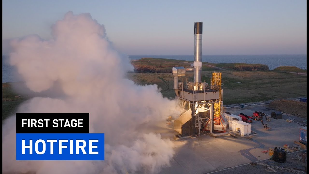 RFA starts hot fire campaign of its first stage - YouTube