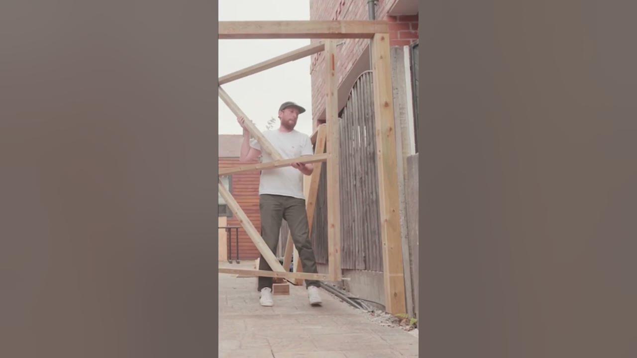 Diy Driveway Gates Youtube