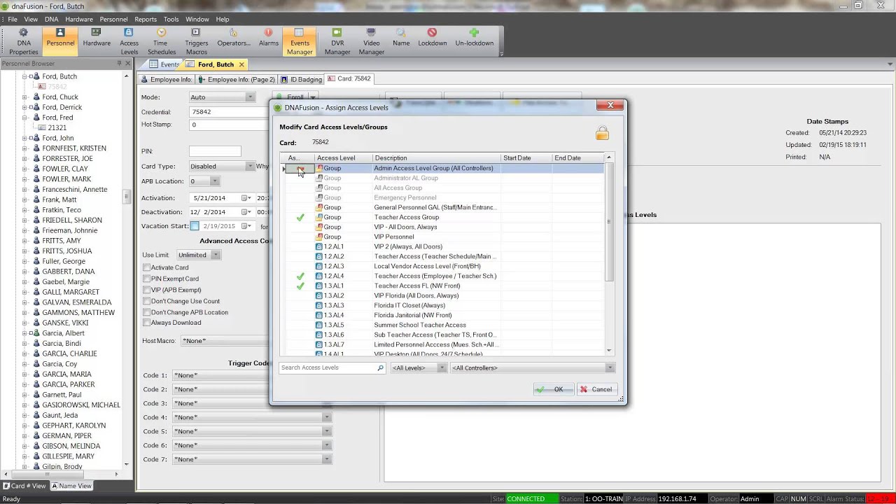 Removing Access Levels in DNA Fusion - YouTube