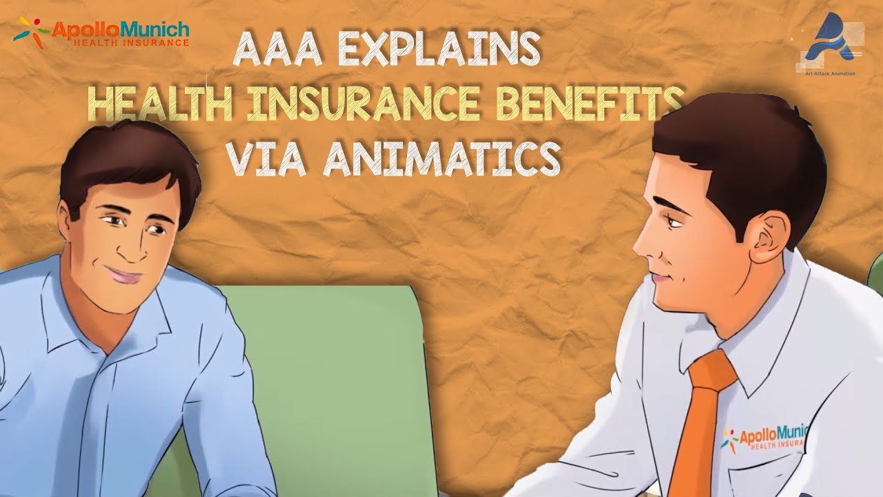 Apollo Munich Health Insurance 2D Realistic Character Animation ...