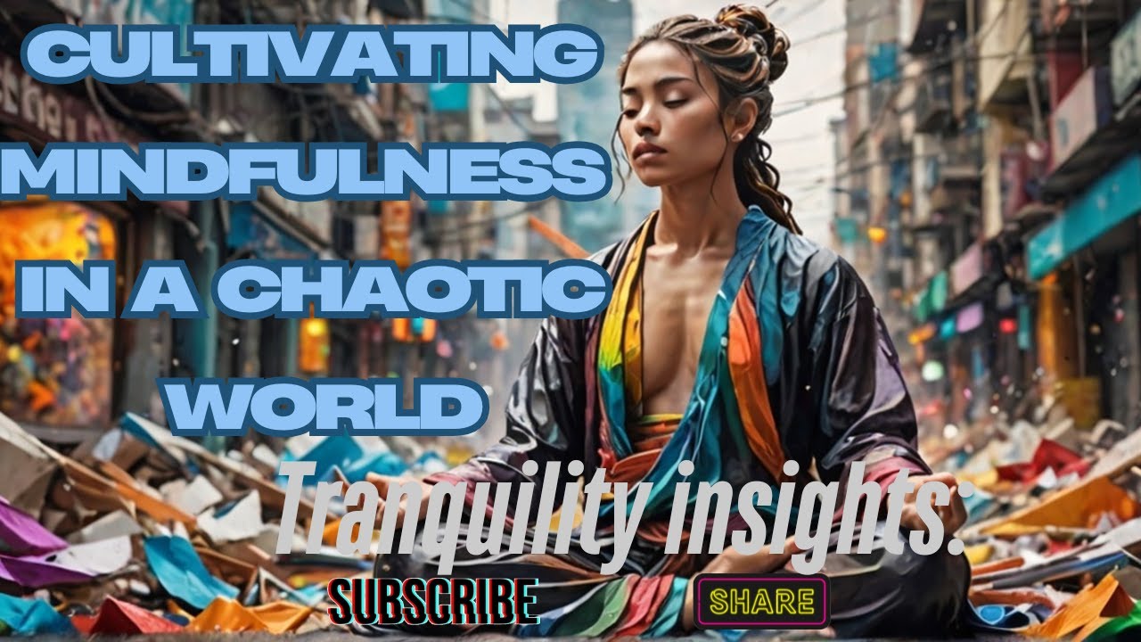Tranquility insights: cultivating mindfulness in a chaotic world. - YouTube