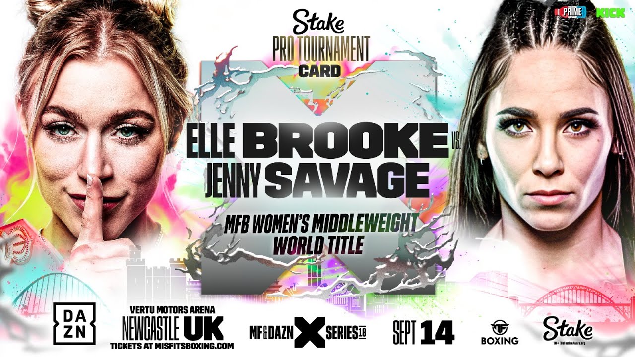 MISFITS & DAZN X SERIES 18: ELLE BROOKE VS JENNIFER CLAUSIUS OPEN ...