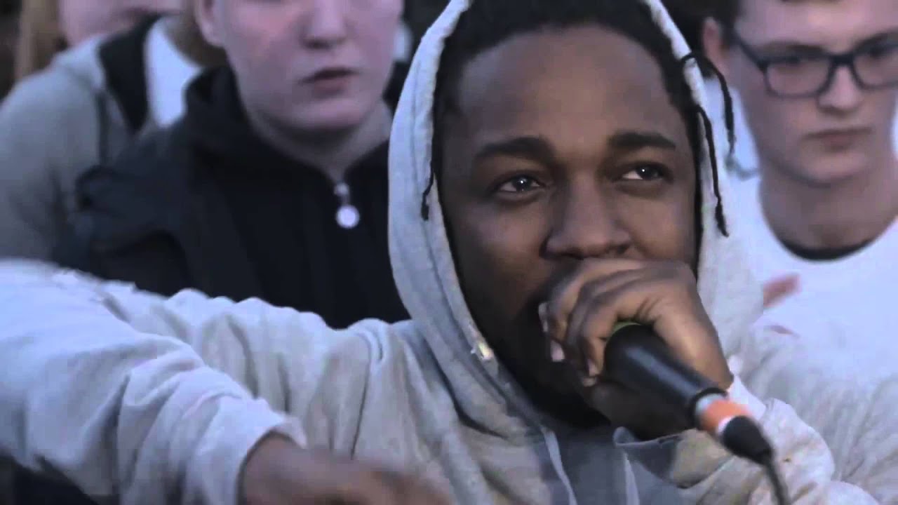 2016 KENDRICK LAMAR SPITS RANDOM FREESTYLES IN UK CYPHER AMONGST YOUTH ...