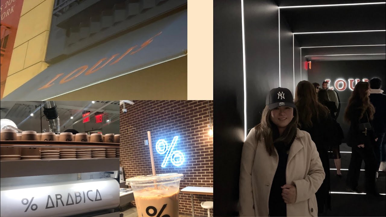 Seattle to NYC Vlog🗽Part3. Went to Louis Vuitton Trunk Exhibition ...
