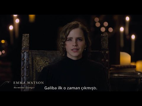 Emma Watson’ın Harry Potter’la tanışması | Return to Hogwarts Türkçe altyazılı