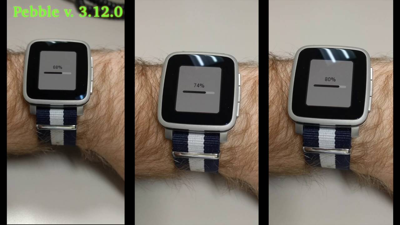 Pebble v. 3.12 - YouTube