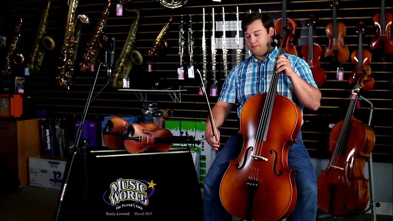 Music World | Beginning Orchestra String Instrument Demo - YouTube