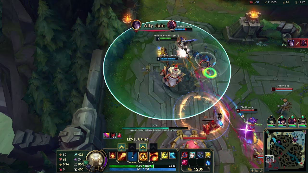 League of Legends Brand vs Kaisa in urf closer than it seems - YouTube