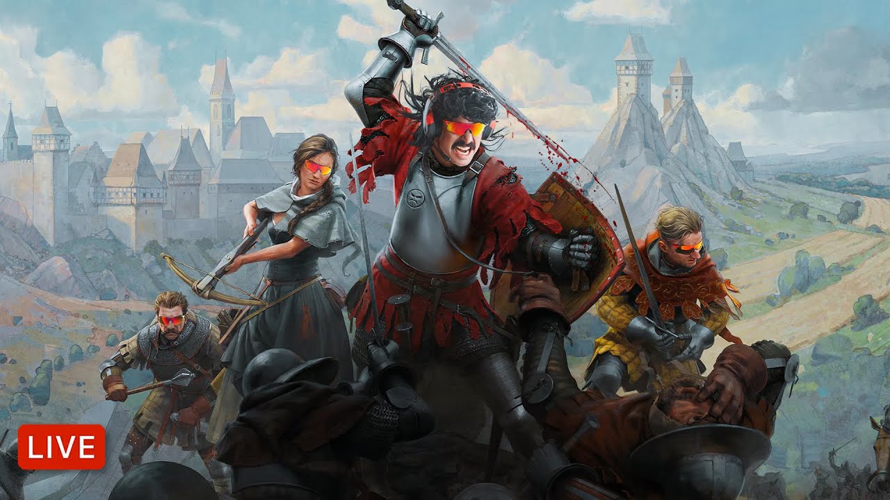 🔴LIVE - DR DISRESPECT - KINGDOM COME: DELIVERANCE 2 Realtime YouTube ...