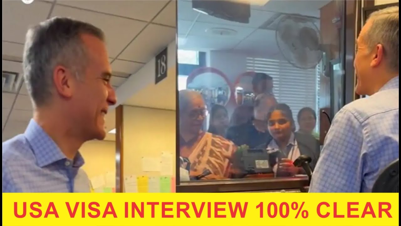 US Visa Interview 2024 | US Student F1 Visa Sample Mock Interview ...