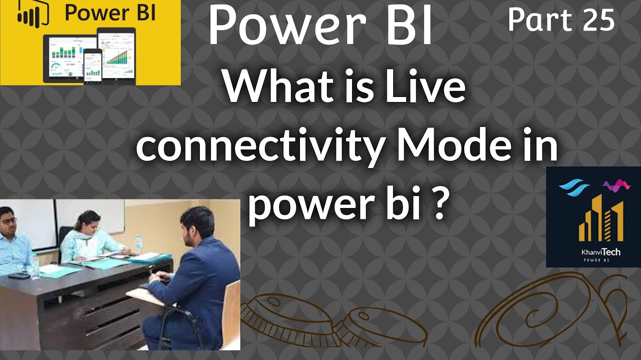 Power bi Interview(25/100) Questions//What is Live connectivity mode in ...