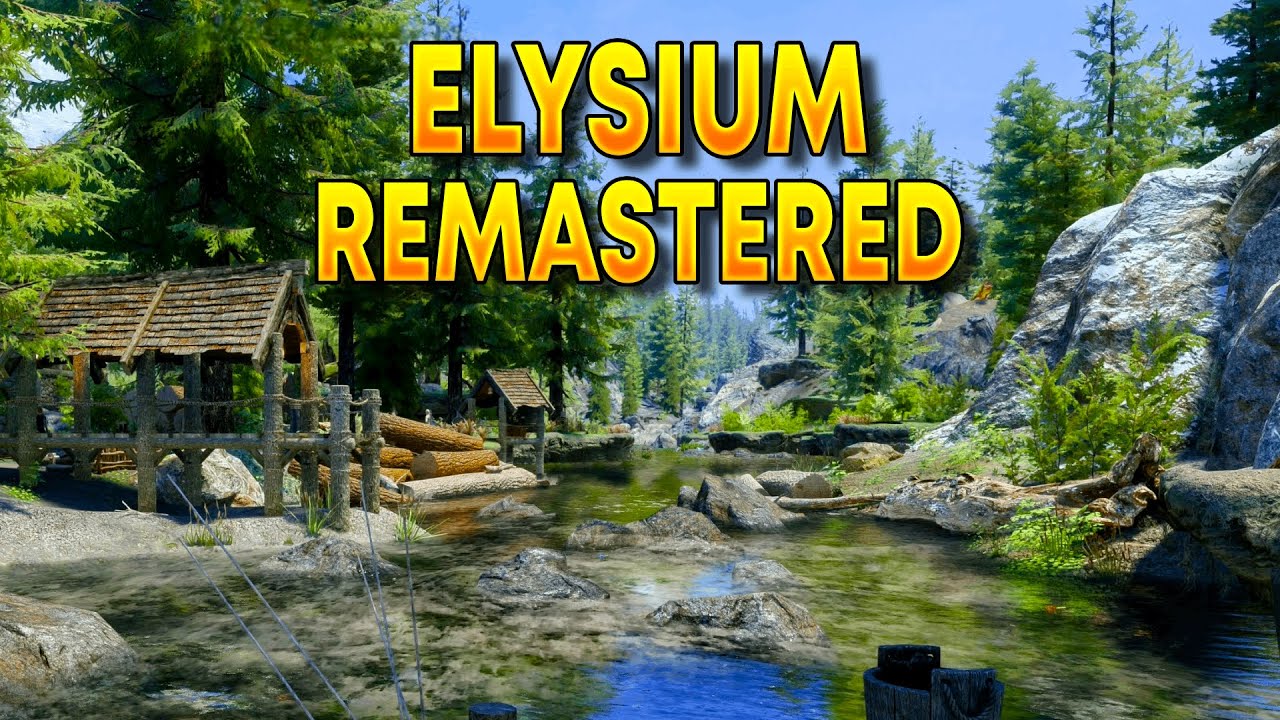 This Skyrim Modlist is INSANE - Elysium Remastered Review! - YouTube